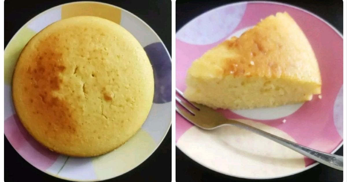 Custard Powder Sponge Cake Recipe by Renukabala - Cookpad