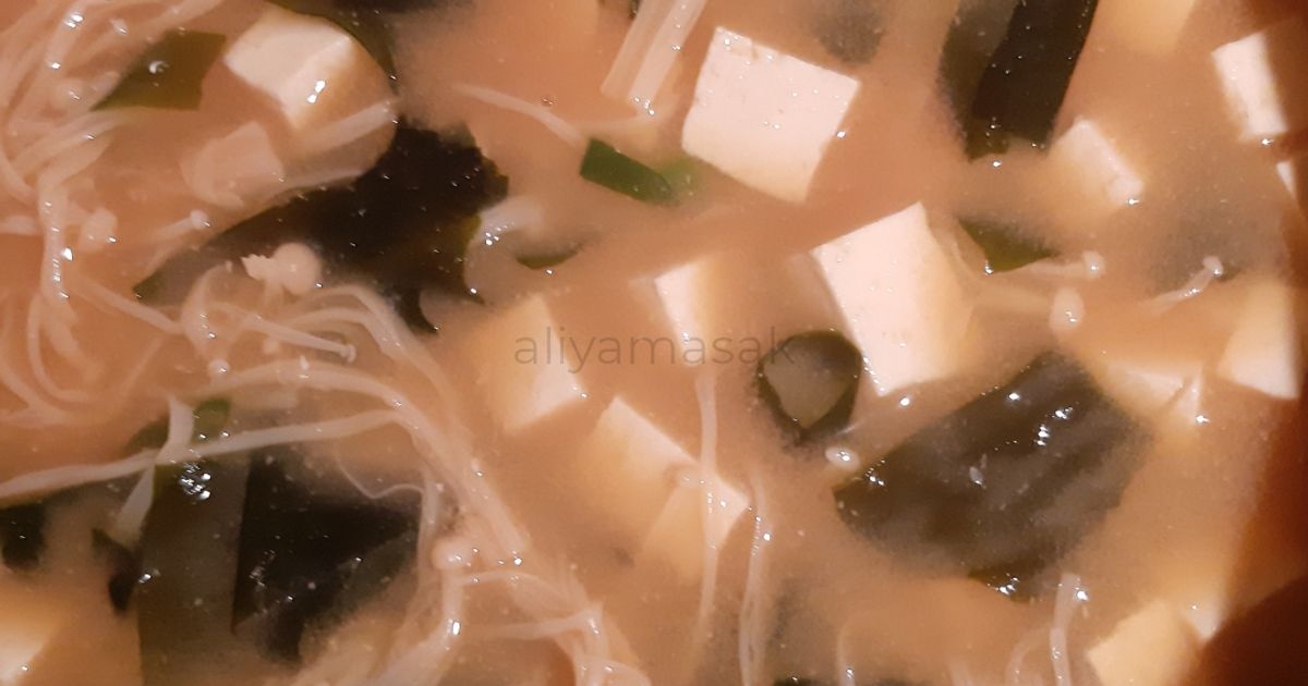 Resep Miso Sup (Simpel Dan Mudah) oleh Aliya A - Cookpad