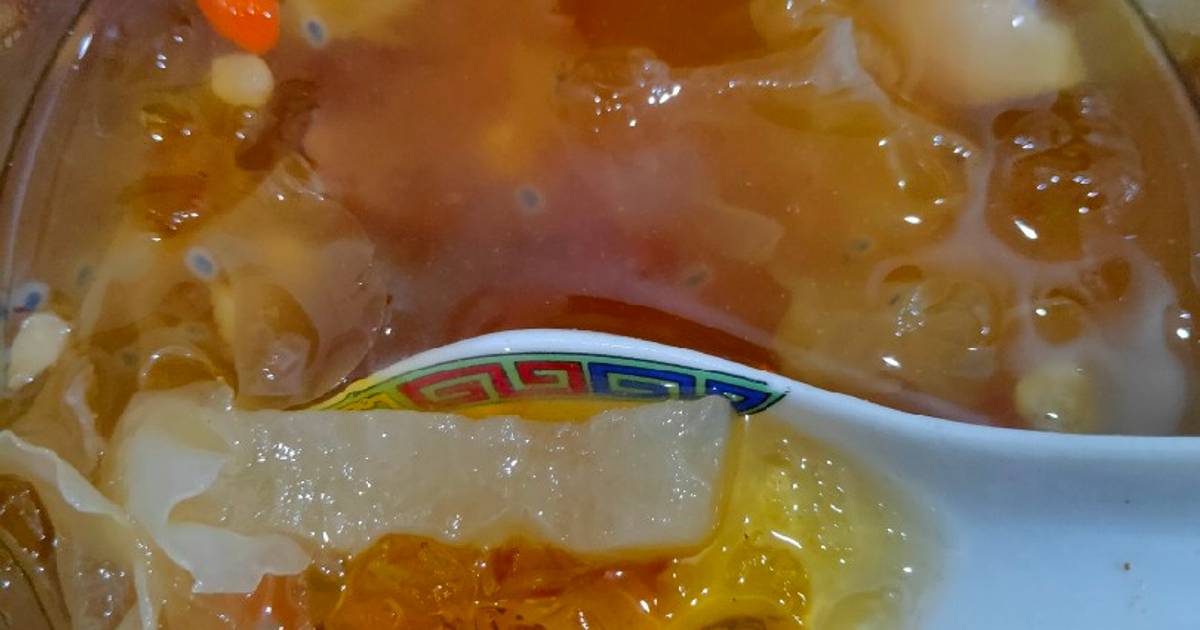Resep Peach Gum Dessert oleh Natal's Kitchen - Cookpad