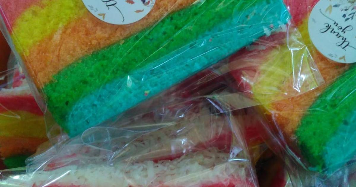 Resep Rainbow slices oleh Armeydia Kitchen - Cookpad