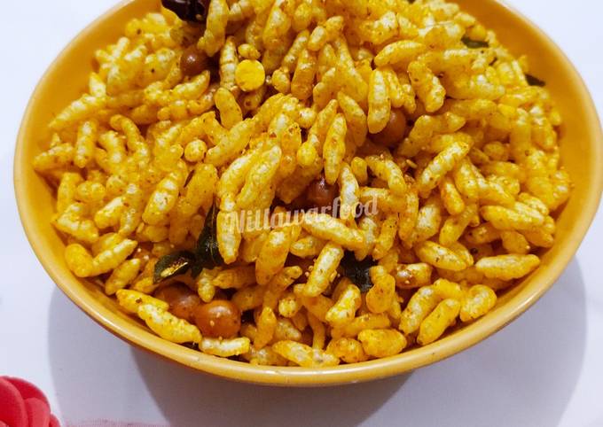 Murmura Chivda | Spicy Puffed Rice Recipe by Sakshi Nillawar - Cookpad