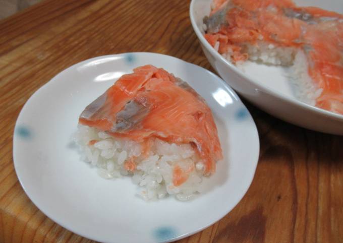 日式鱒魚押壽司(masu no oshi zushi) 食譜與作法 by sumi - Cookpad