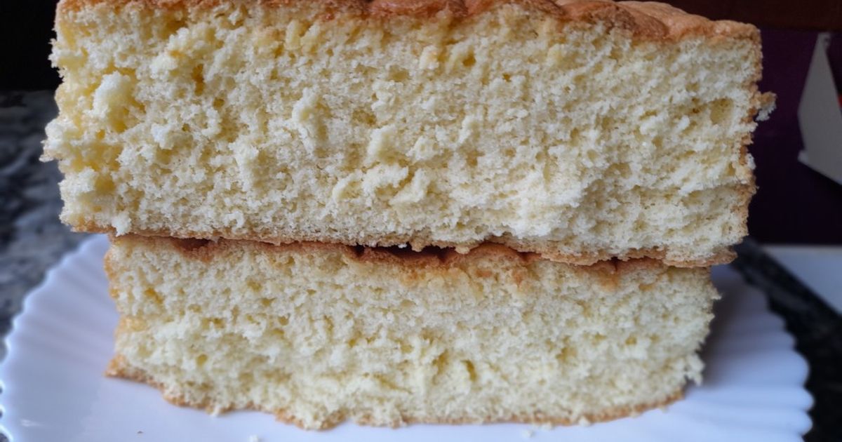 Bizcocho De Huevos A Baño María Receta de Gladis Ocampo