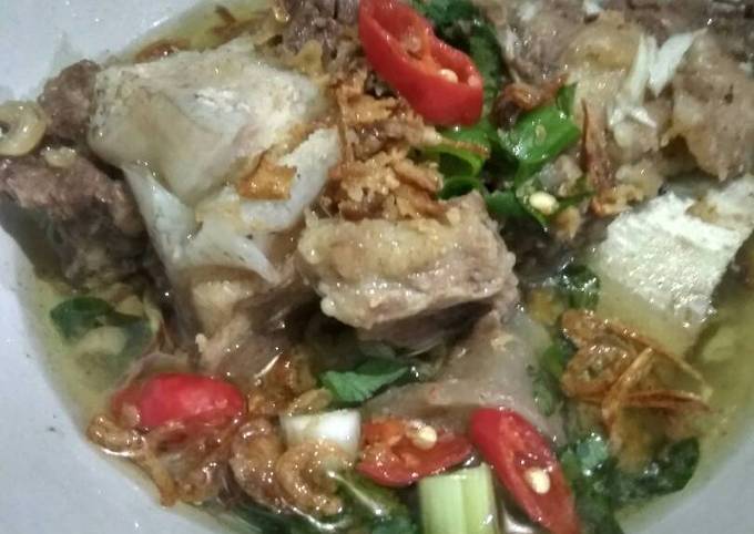 Resep Sop Tulang Sapi #KitaBerbagi oleh Zie Zalfa Izzatunnisa - Cookpad