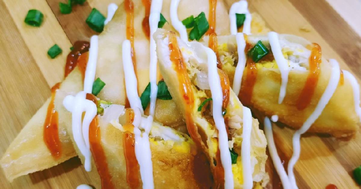 Resipi 🇹🇳 Tunisian Brik Spring Roll oleh mamy_kitchen89 - Cookpad