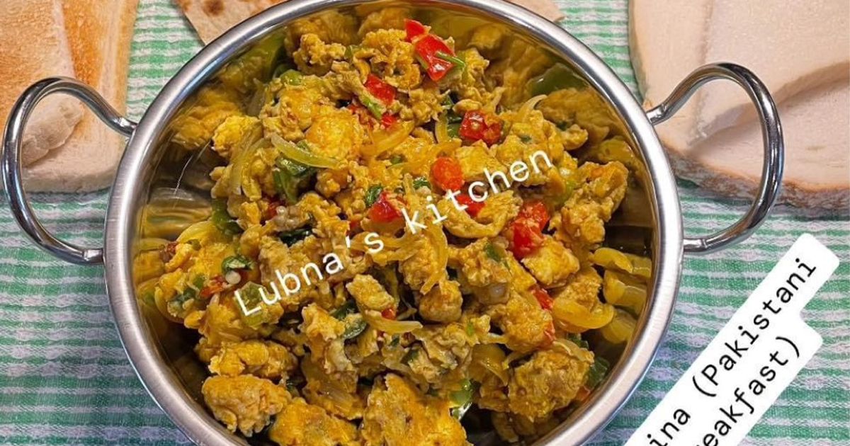 Khagina (Pakistani Breakfast): Recipe by Lubna’s Kitchen - Cookpad