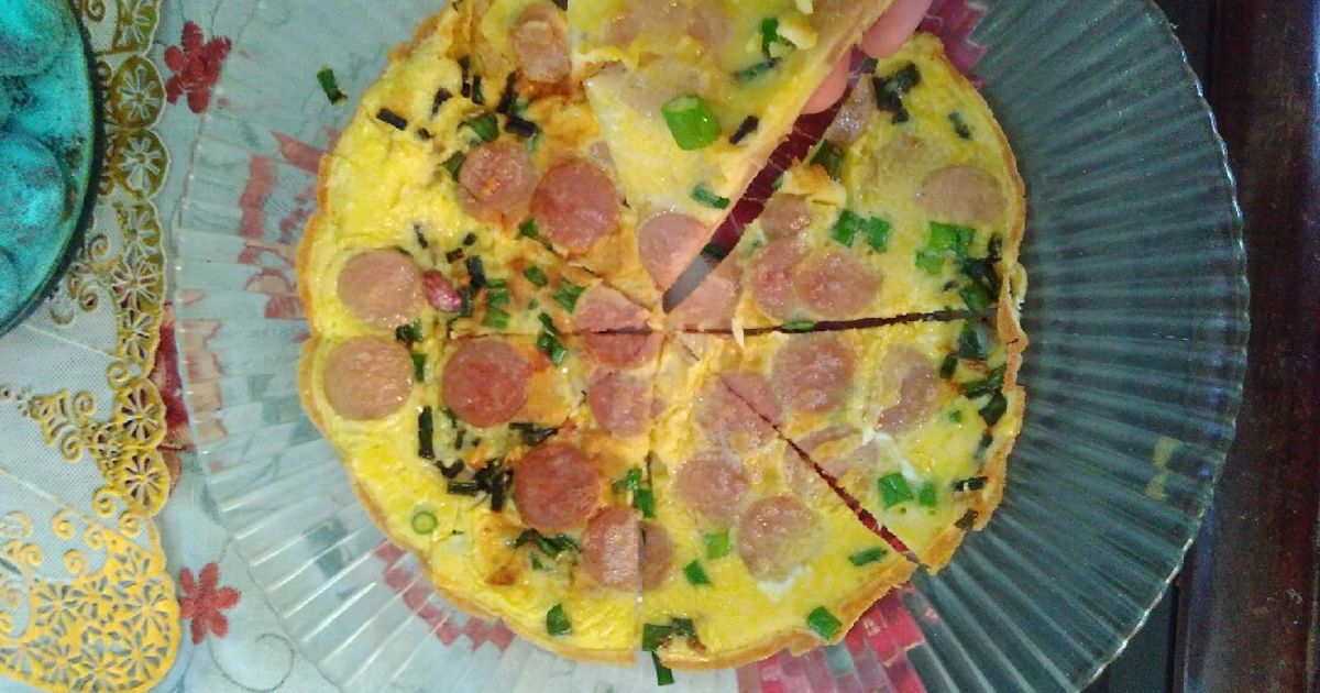 Resep Pizza Telur Bekal Sekolah oleh Febie Kurnia - Cookpad