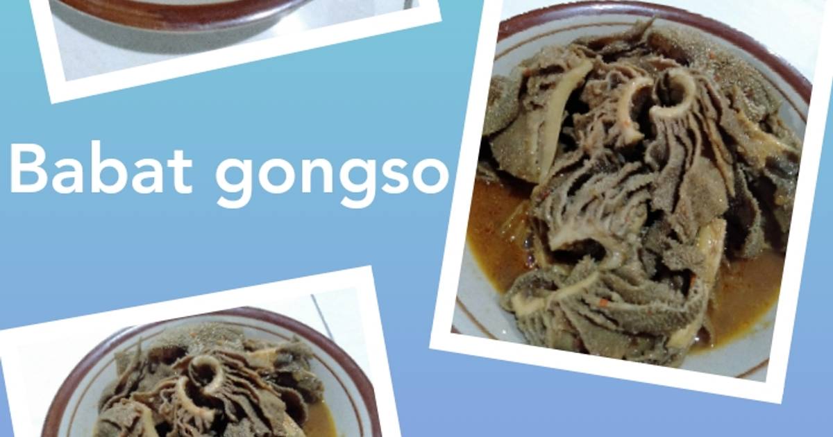 166 resep babat gongso enak dan sederhana - Cookpad
