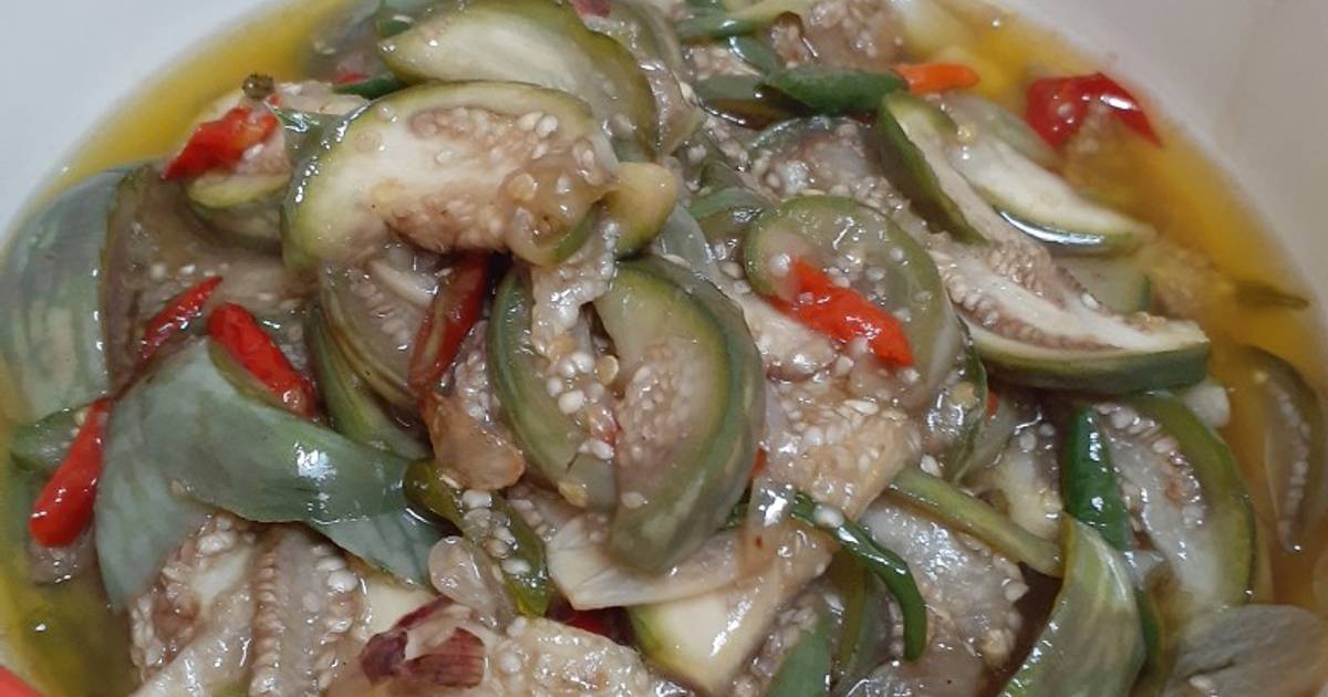 Resep Sayur terong bulat hijau oleh Murti Ningsih - Cookpad
