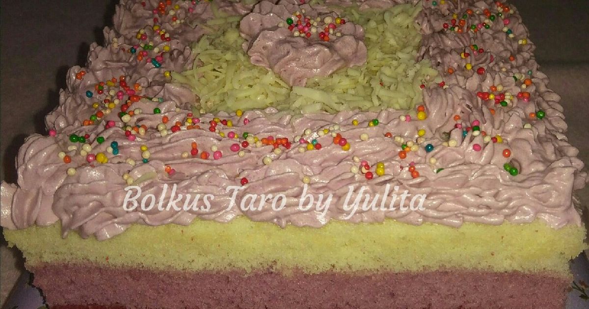 Resep Bolkus Taro (Pop Ice) oleh Yulita Latip - Cookpad