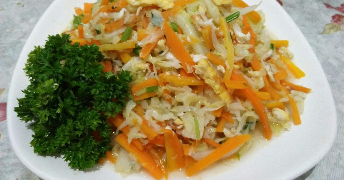 Resep Sayur Orak Arik Simple oleh Mawar Sari - Cookpad