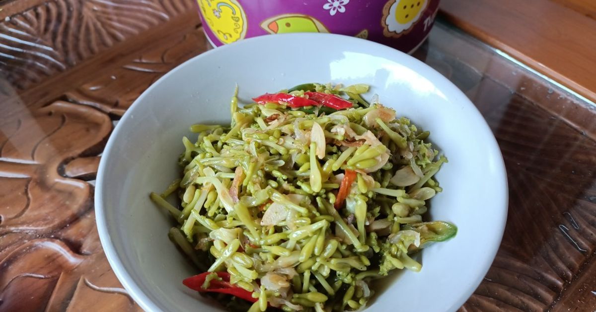 Resep Oseng Bunga Pepaya oleh Riptina Pawestri - Cookpad