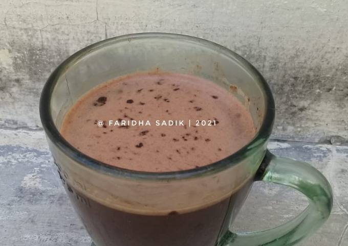 Resep Hot Choco Coffee oleh Faridha Sadik - Cookpad