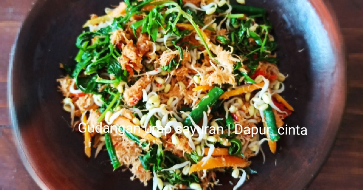 Resep Gudangan Atau Urap Sayuran oleh Rina - Cookpad