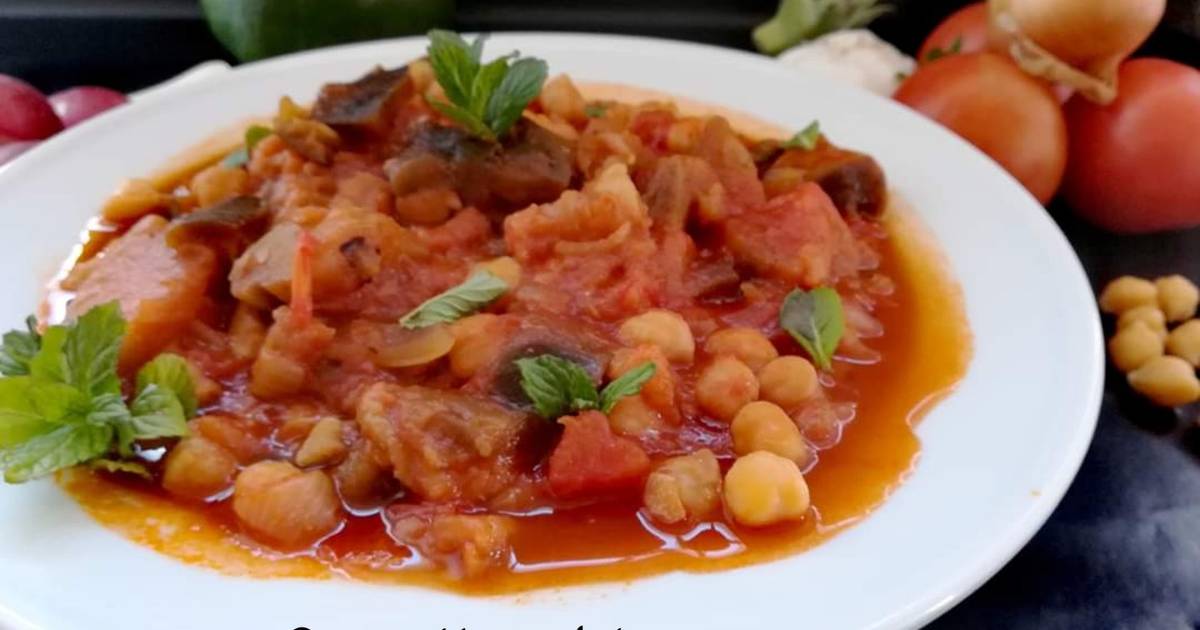 Lebanese Vegetarian eggplant stew, Maghmour (moussaka) Recipe by Dano ...