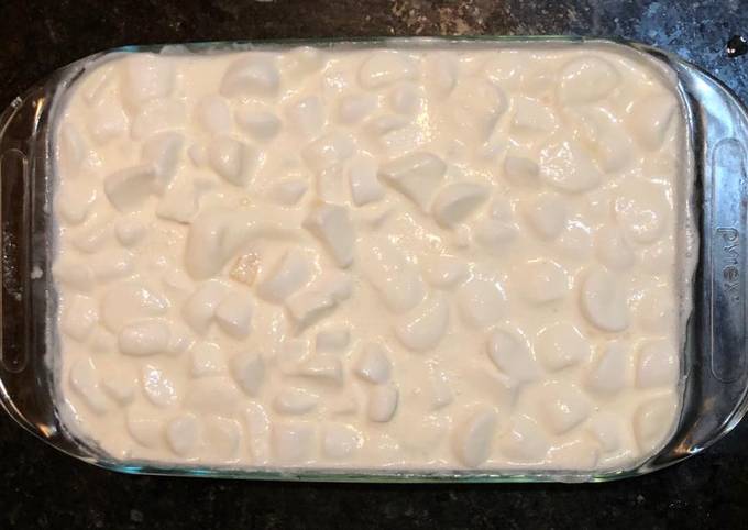 Postre de masmelos Receta de Martha Stella Echeverry- Cookpad