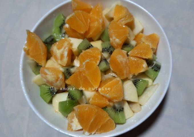 Salade de fruits frais 🥣 de Un amour de cuisine - Cookpad