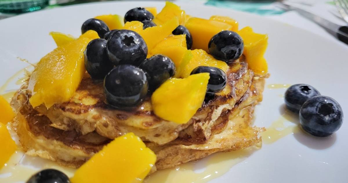Tortitas de avena saludables Receta de Cristian Hernández- Cookpad