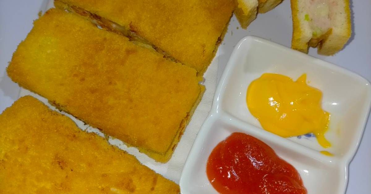 Resep Roti Goreng Udang oleh iti Resti Nsh - Cookpad