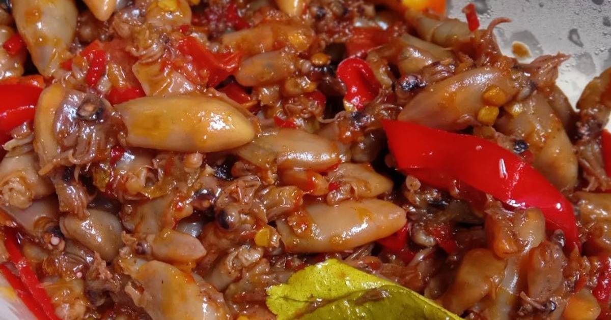 Resep Sambal baby cumi Balado oleh Setya N - Cookpad