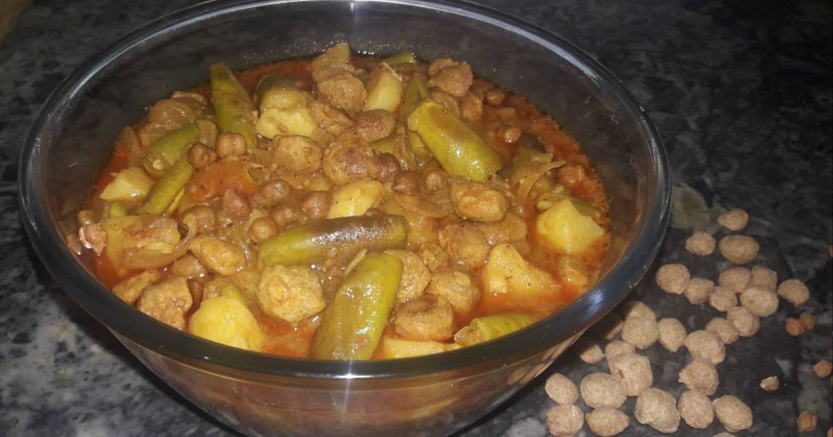 Aalu chana patal & nutrila ki mix subji Recipe by Archana Devi ...