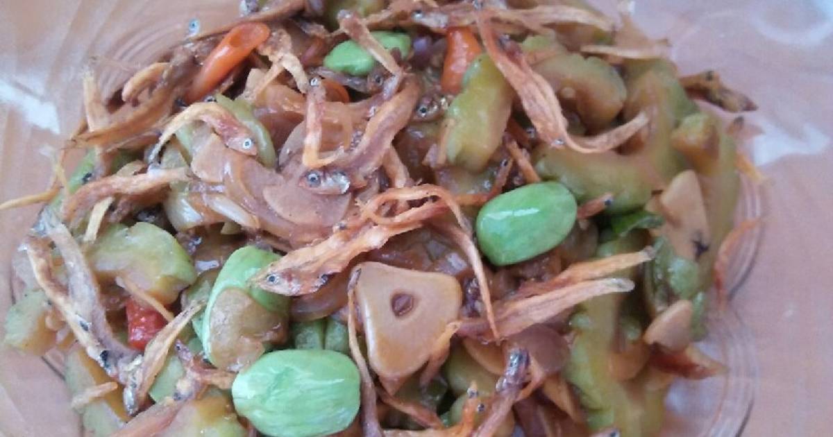 Resep Oseng pare teri kriuk oleh Setya Rini - Cookpad