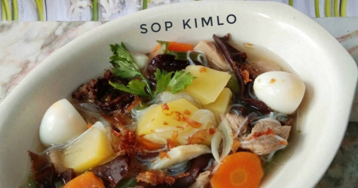 558 resep sop kimlo enak dan sederhana ala rumahan - Cookpad