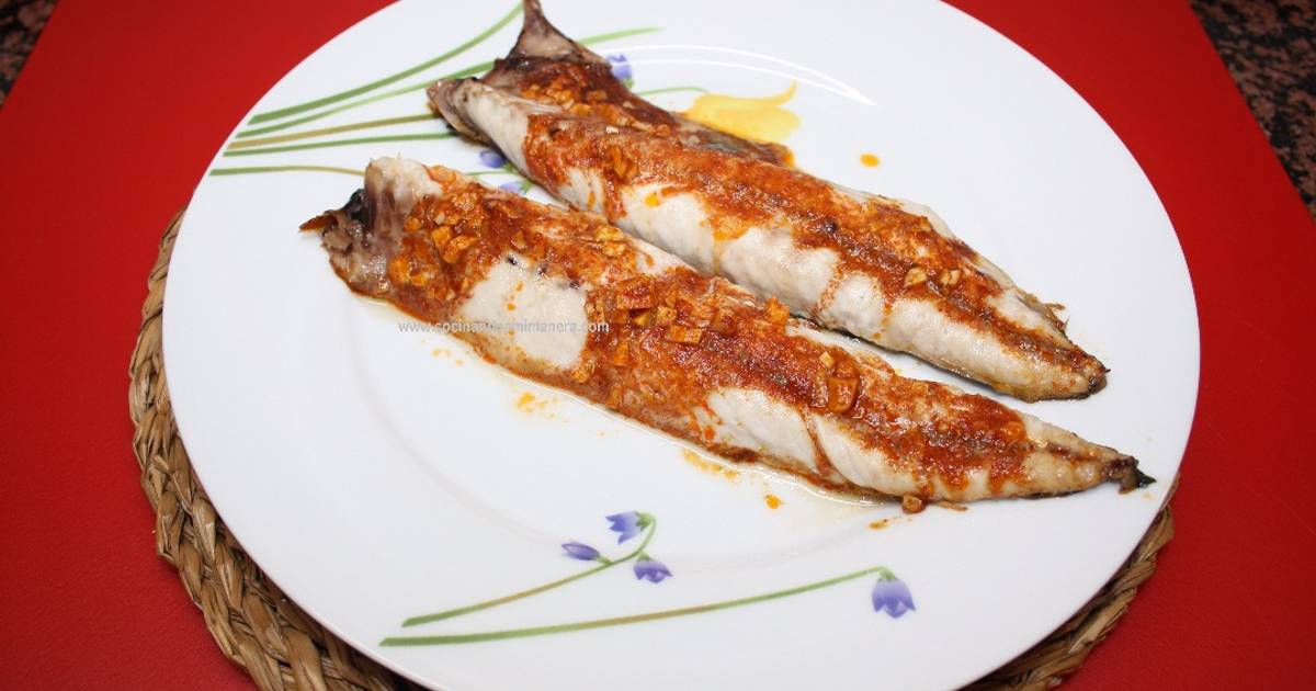 Caballa o Verdel al pimentón Receta de Luisa C Correcher- Cookpad
