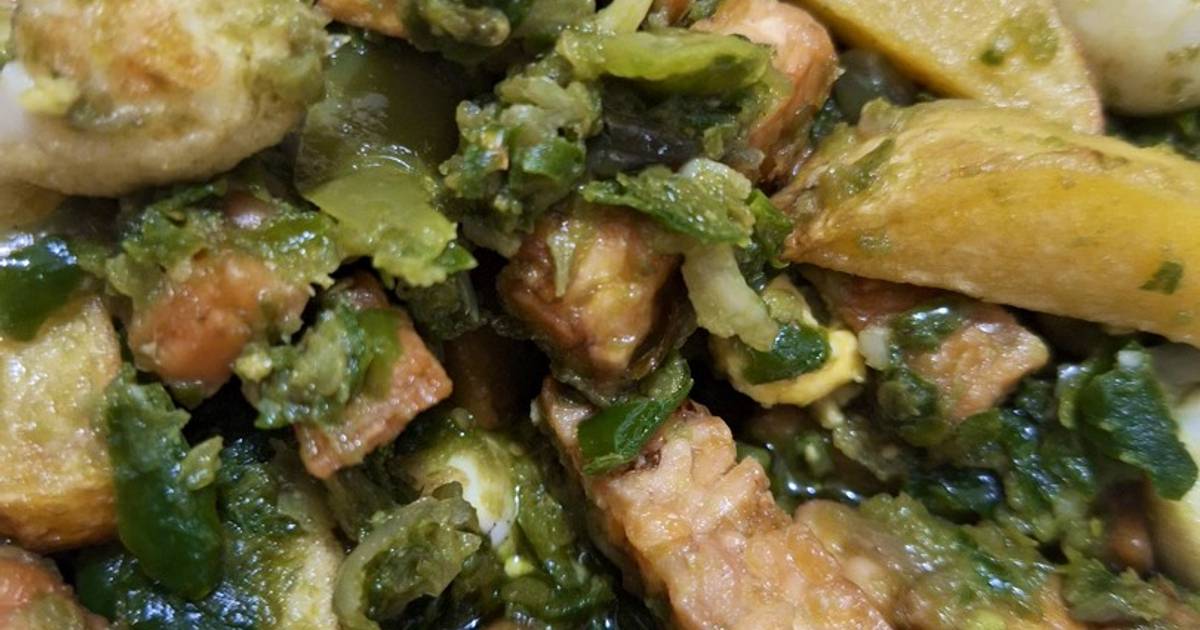 Resep Tempe Kentang Puyuh Cabe Hijau oleh Ita Nisa - Cookpad
