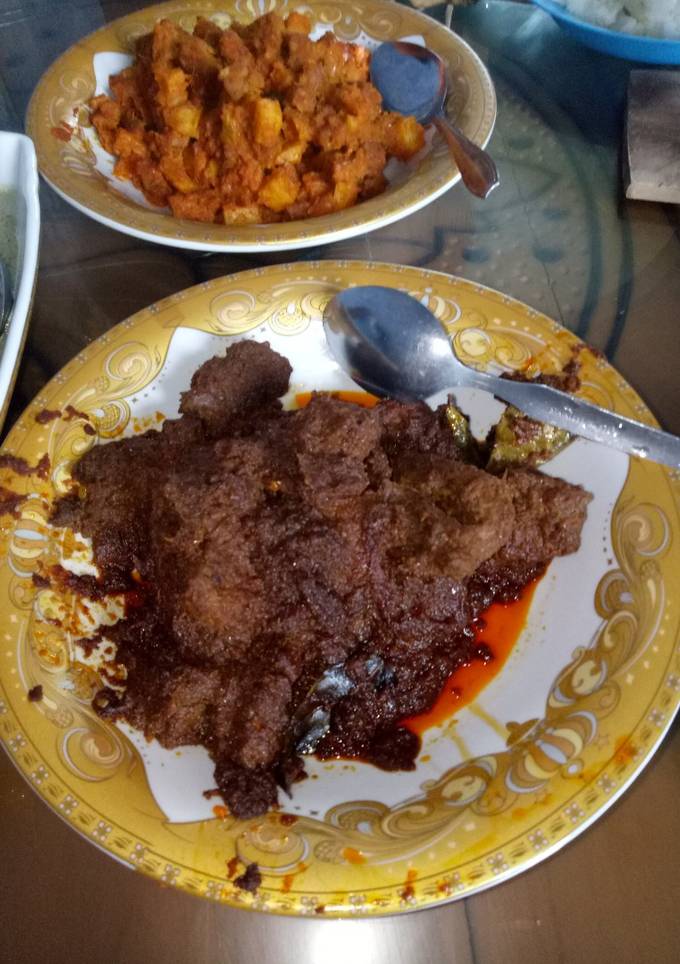 Resep Rendang daging rusa No presto oleh Desi anisah - Cookpad