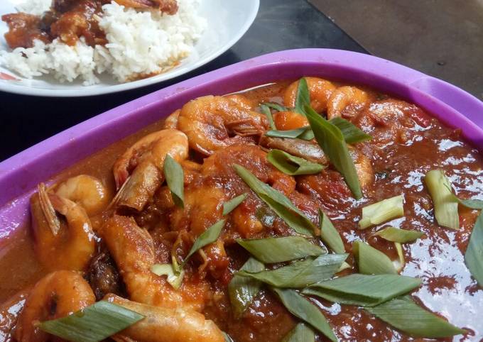 Resep Udang ala Saos Padang oleh Rarara - Cookpad