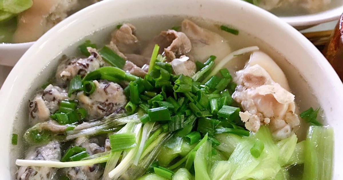 Cách Làm Món Bún móng giò-bò-mọc-dọc mùng của Anh Doll - Cookpad