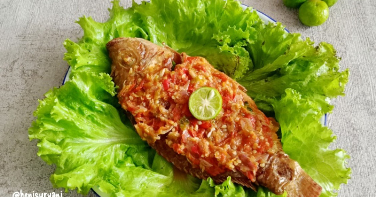 Resep Pecak Ikan Nila Khas Betawi oleh Heni Suryani - Cookpad