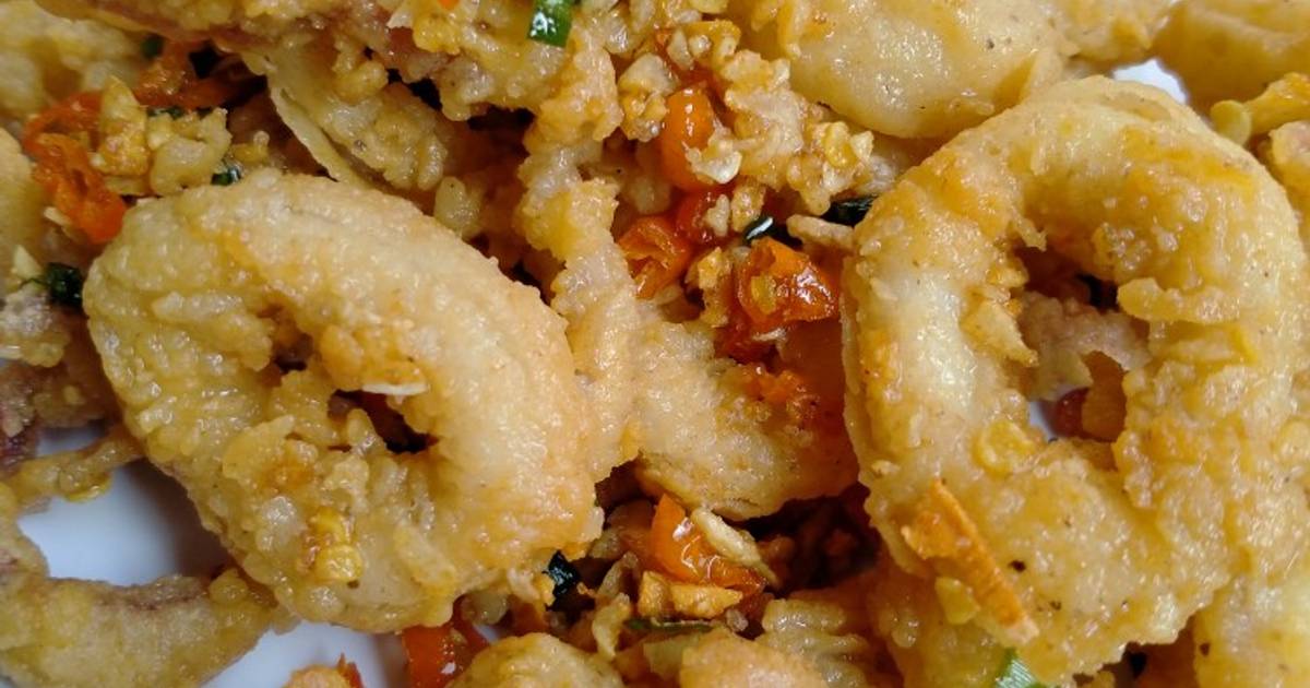 Resep Cumi cabe garam oleh anggie.07 - Cookpad