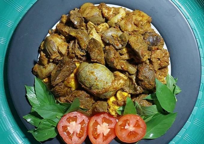 Resep Jeroan Ayam Pedas Manis oleh Dapur Siswi - Cookpad