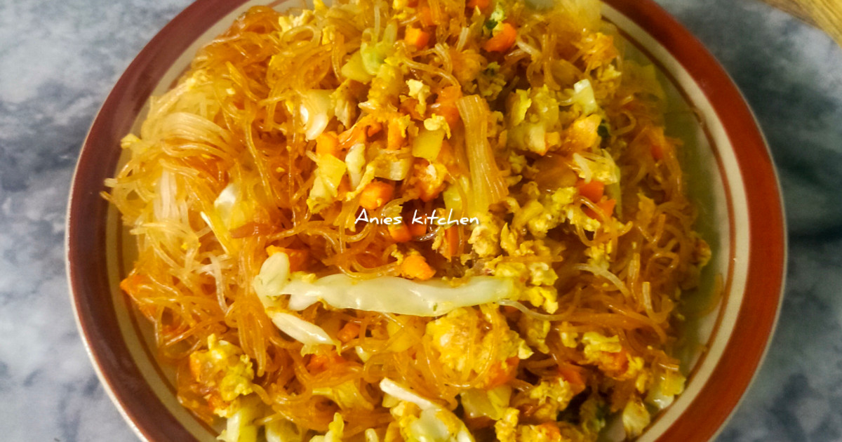 Resep Bihun Goreng Sayur oleh anisatur raehan - Cookpad