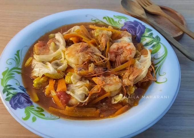 Resep Capcay Seafood Yummy oleh Naila Maharani - Cookpad