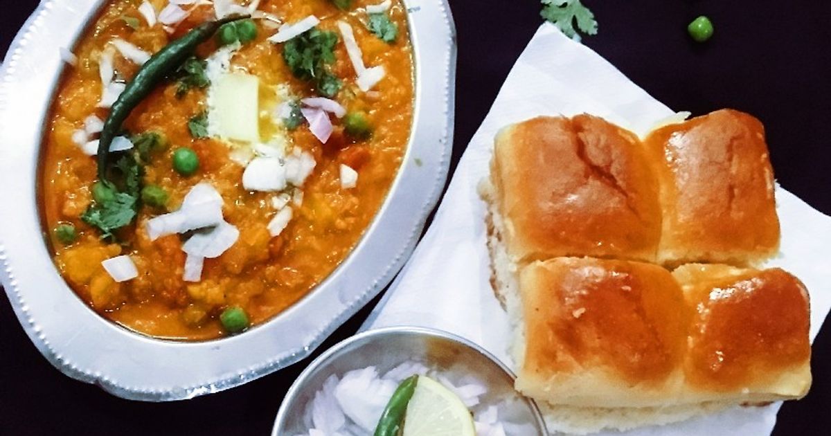 Restaurant Style Pav Bhaji Recipe by Abhinit Kaur Chawla