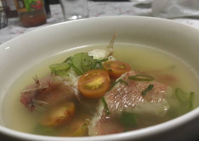 Resep Sup Kakap Super Mudah oleh Auliana - Cookpad