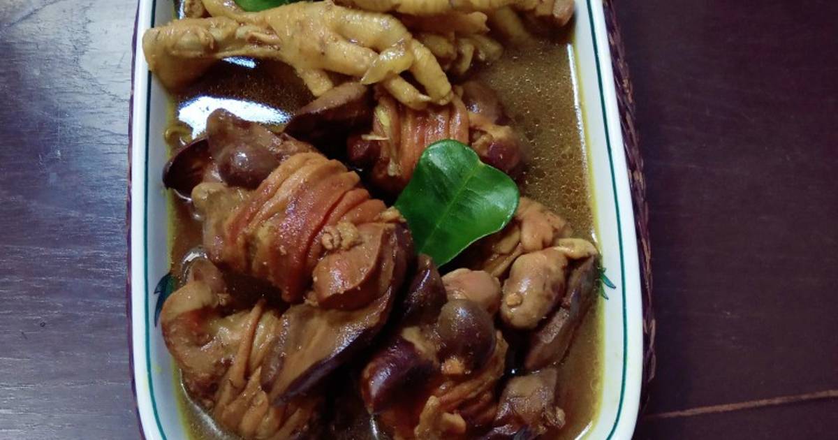 Resep Ungkep Rempelo Ati Simple oleh Tari Kayat - Cookpad