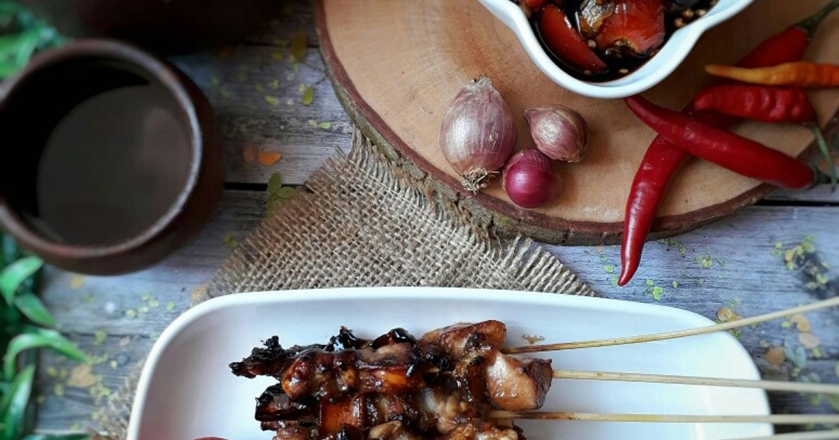 Resep Sate Ayam Bumbu Kecap Pedas Oleh ‫رملة احمد الشافعي‬‎ Askyras