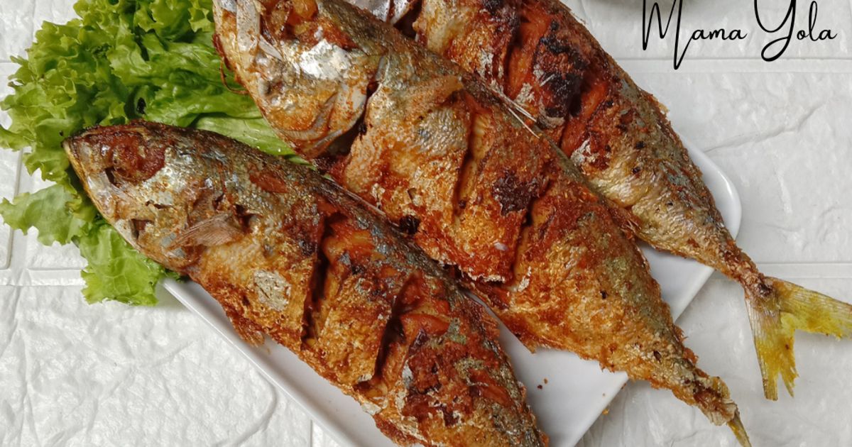 Resep Ikan Kembung Goreng & Sambal Kecap oleh Siti Hadijah Karo Karo ...