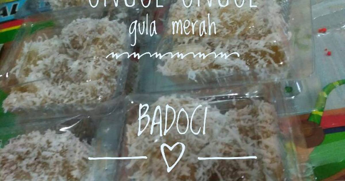 Resep Ongol-ongol gula merah oleh Badoci - Cookpad