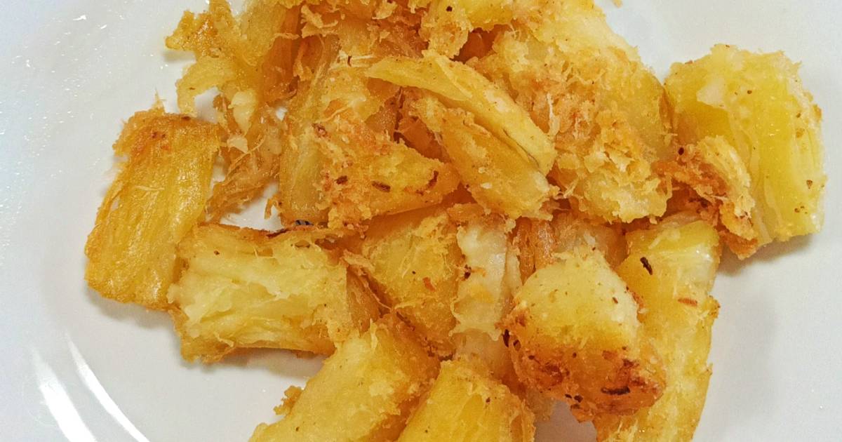 Resep Singkong goreng merekah oleh dapur adell 🌼 - Cookpad