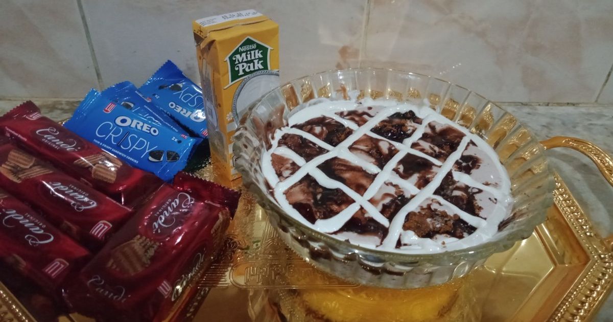 Ice Cream Trifle Recipe by Maryam Hasan - Cookpad