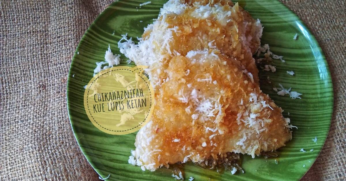 Resep Kue Lupis Ketan Simple! oleh Chika Haznifah - Cookpad