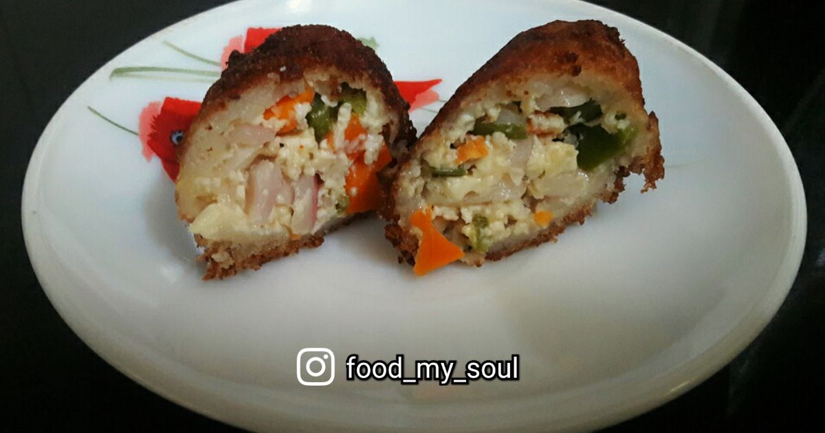 Dahi Ke Sholay (Bread Curd Fire Roll) Recipe by food_my_soul - Cookpad