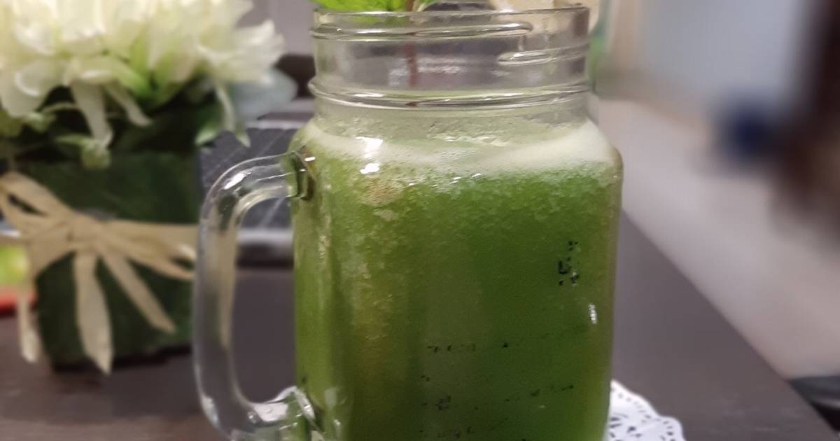 Resep Smoothie Sawi Nenas Apel Oleh Alifah Lestari Cookpad