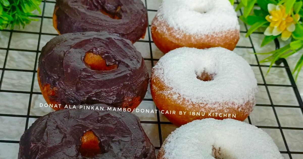 Resep Donat Cair/Donat Ala Pinkan Mambo oleh Ibnu Kitchen🍵 - Cookpad