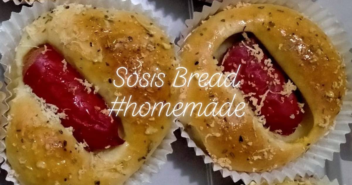 Resep Sosis bread 🥰 oleh Mom's Dzaky - Cookpad